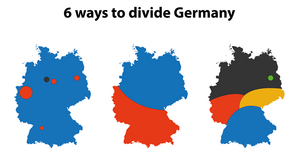 Terrible Maps: 6 ways to divide Germany – Alexander Schnapper